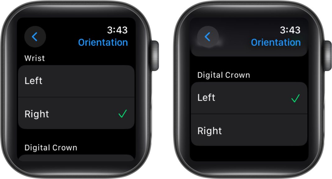 How to set up Apple Watch for left-handed use - iGeeksBlog