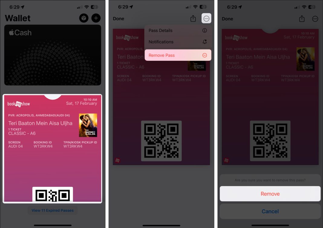How to remove tickets, passes, and cards from Apple Wallet - iGeeksBlog
