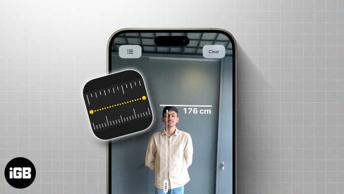 How to measure on your iPhone with the Measure app - iGeeksBlog
