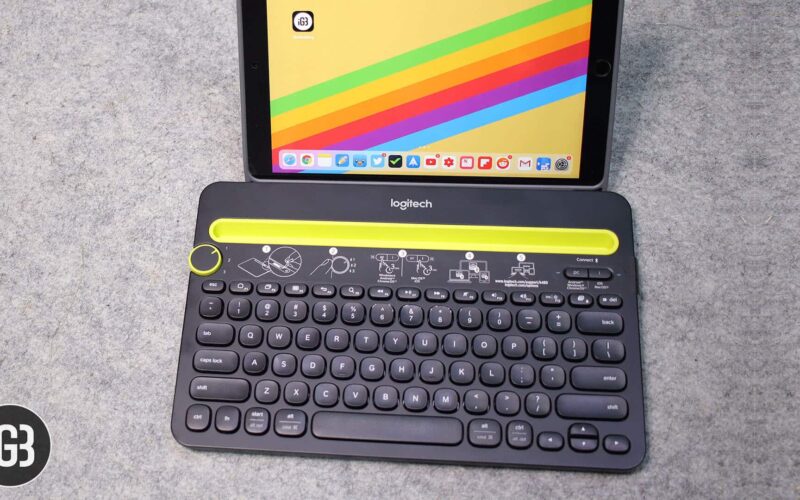 Logitech K480 Multi-Device Wireless Keyboard for iPhone - iGeeksBlog