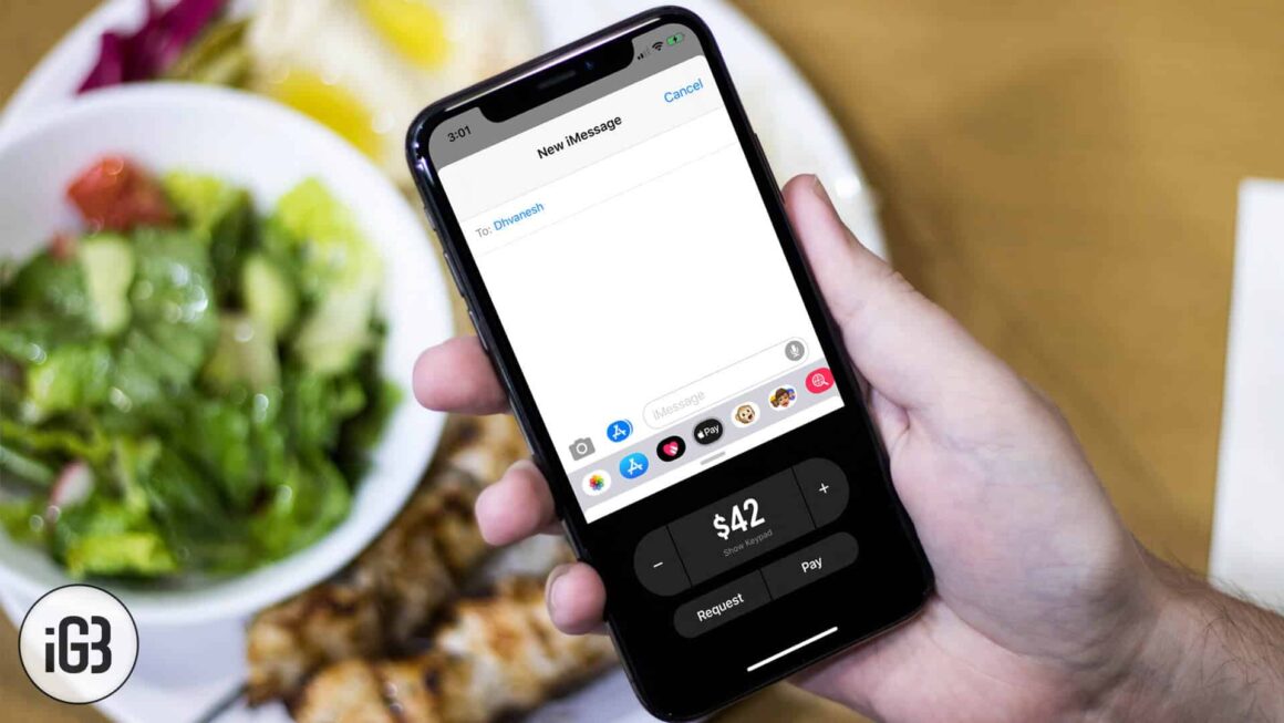 How to Send-Receive Apple Pay Cash Via iMessage on iPhone - iGeeksBlog