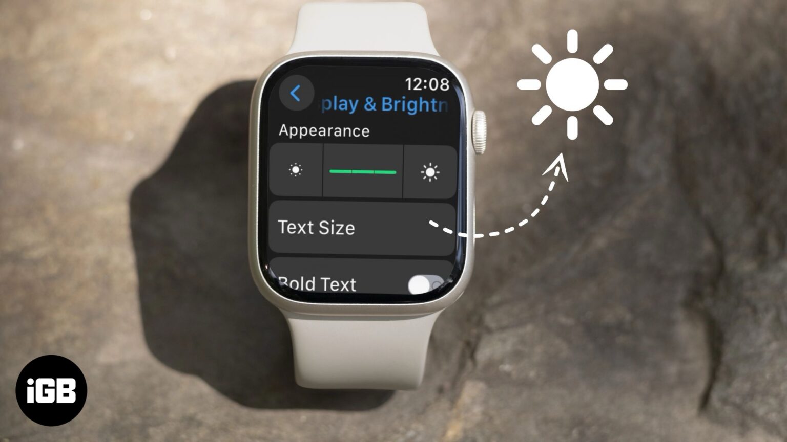 How to adjust screen brightness on Apple Watch