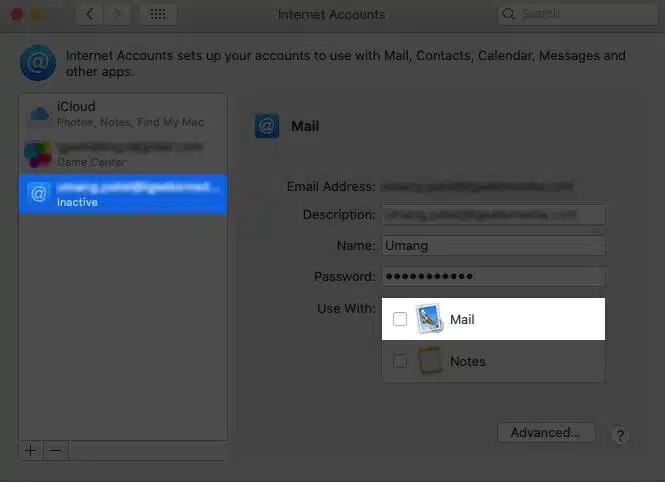 How to Add or Remove Email Account in Mail App on Mac - iGeeksBlog
