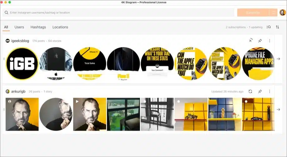 4K Stogram: Easily Download Instagram Photos & Stories - iGeeksBlog