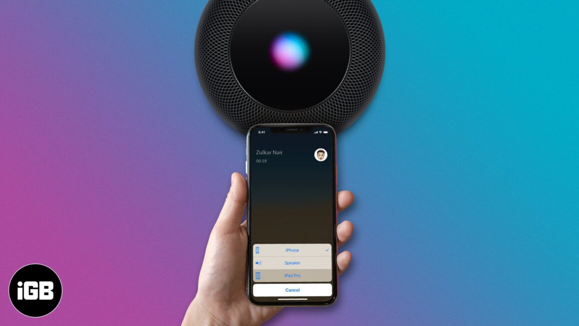 How to Route iPhone Calls to Bluetooth Headset or Speaker - iGeeksBlog