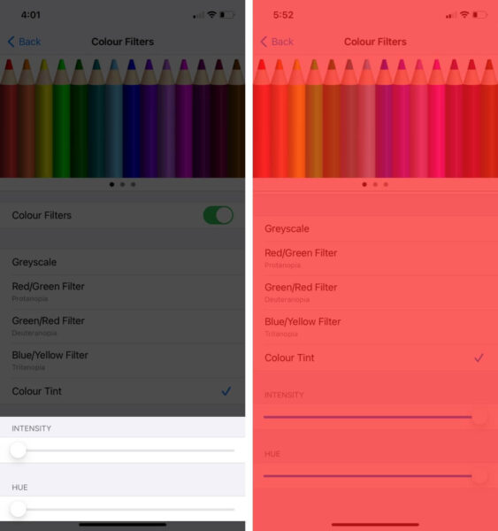 What Are iPhone color filters and How to Use them? – iGeeksBlog