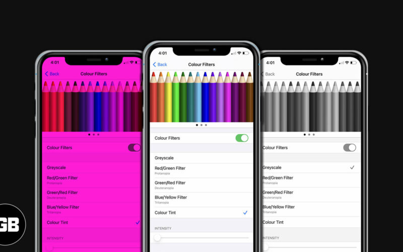 What Are iPhone color filters and How to Use them? - iGeeksBlog