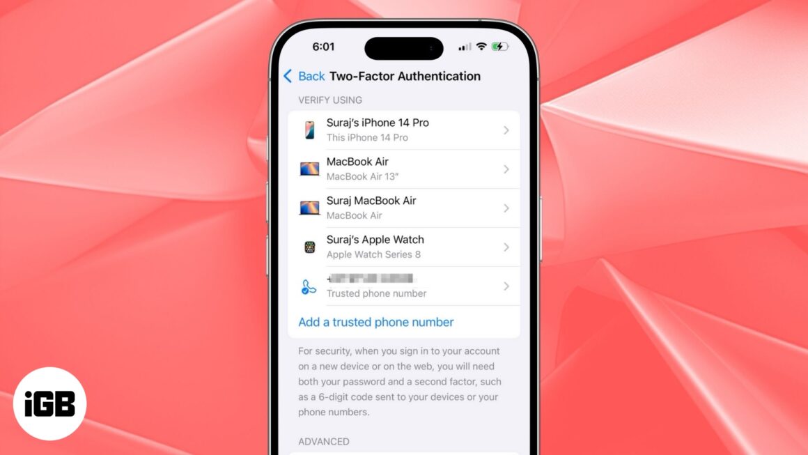 How to secure your Apple Account with two-factor authentication ...