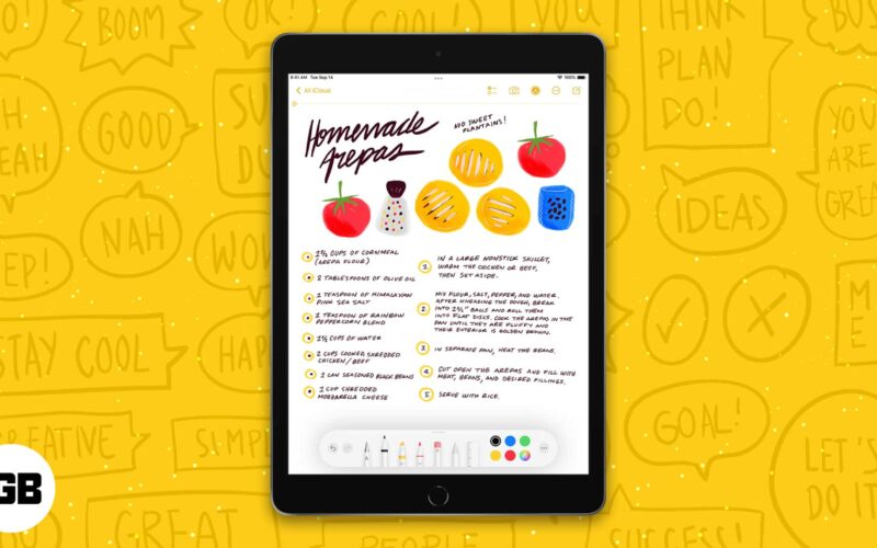 Best note taking apps for iPad with Apple Pencil in 2025 - iGeeksBlog