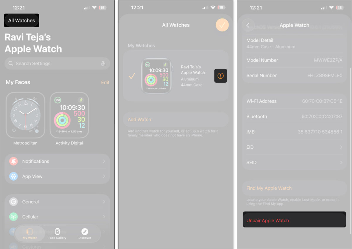 How to Factory Reset an Apple Watch – iGeeksBlog