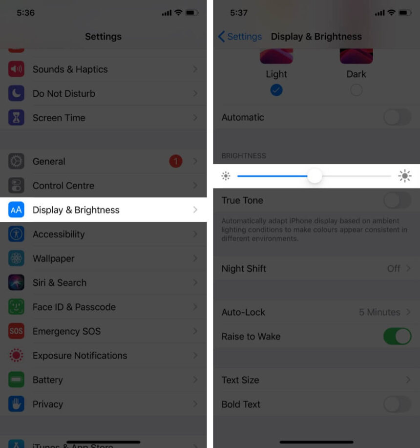 How to make your iPhone screen darker with 3 tips – iGeeksBlog
