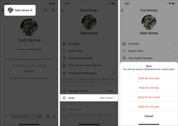 How to use Signal app on iPhone – iGeeksBlog