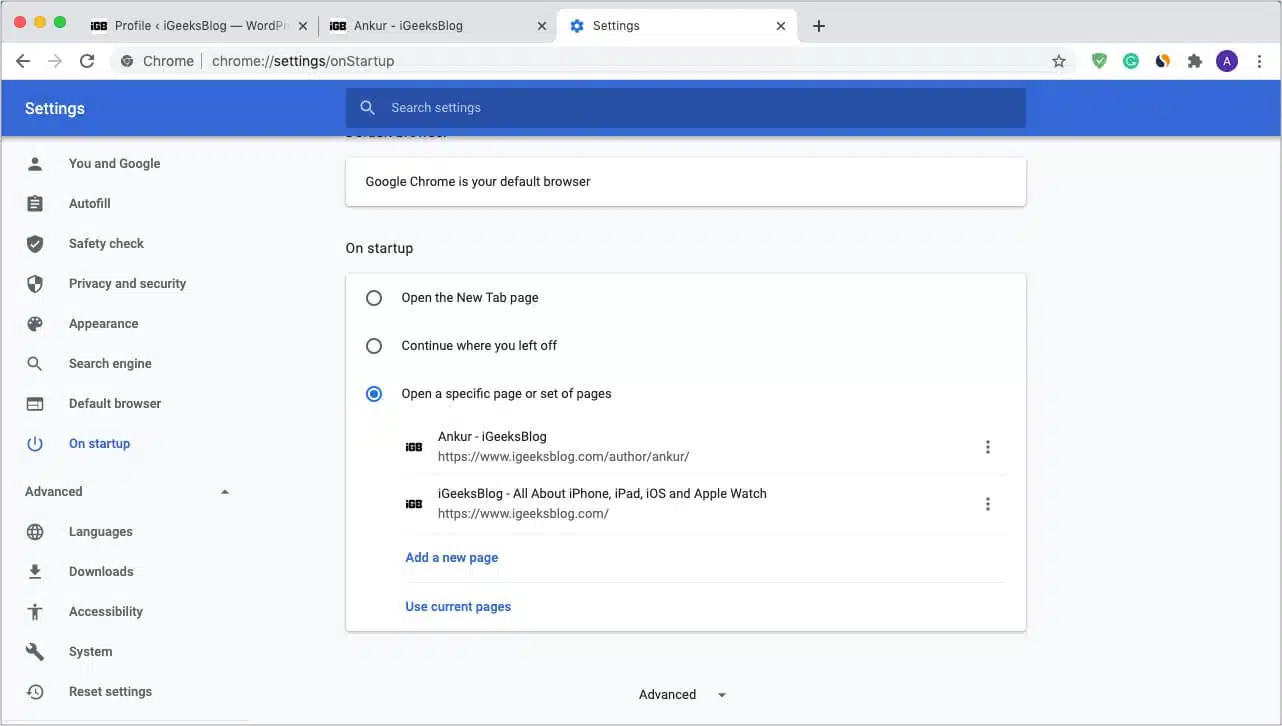 36 Chrome tips and tricks for Mac: Get work done quickly - iGeeksBlog
