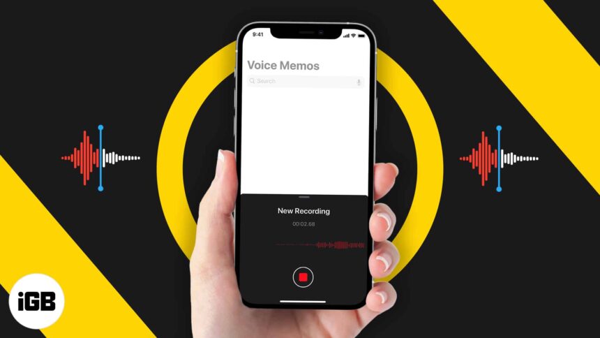 How to use Voice Memos on iPhone and iPad (A complete guide) - iGeeksBlog