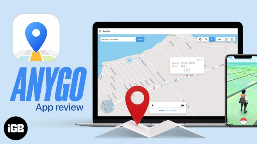 iToolab AnyGo: Simulate any GPS location on iOS device - iGeeksBlog