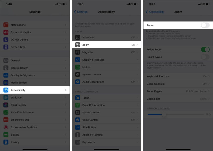 iPhone stuck in Zoom mode? 5 Ways to fix it! – iGeeksBlog