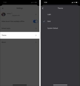 How to use Google Docs in dark mode on iPhone and Mac - iGeeksBlog