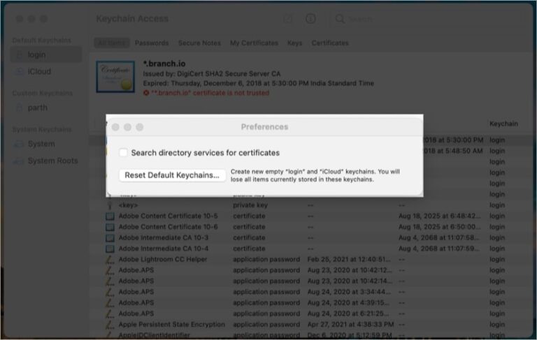 How to change Keychain password on Mac: 3 Ways explained - iGeeksBlog
