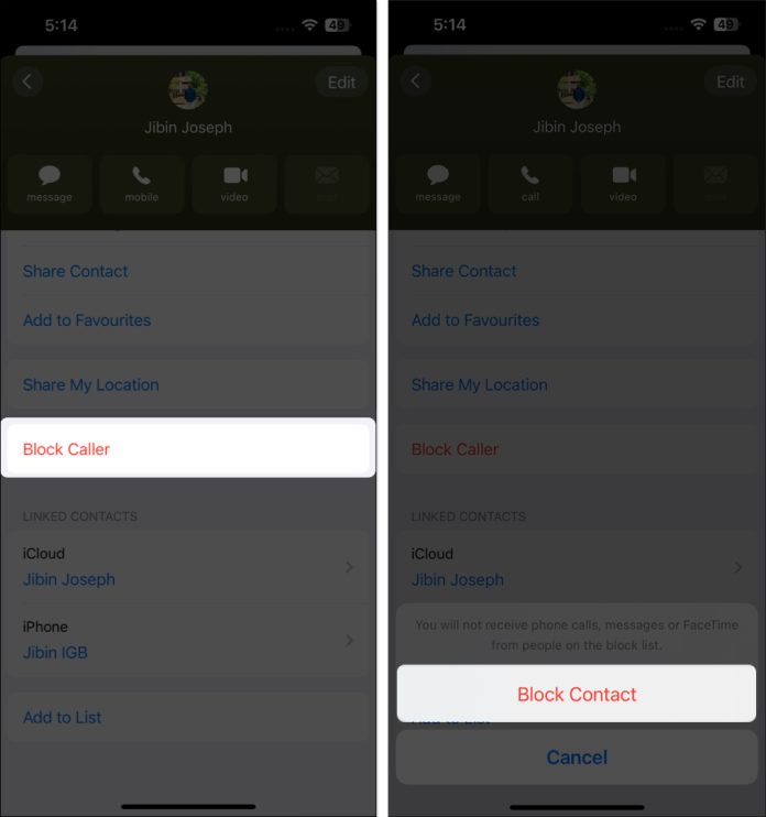 How to block a phone number on iPhone (iOS 18 updated) - iGeeksBlog