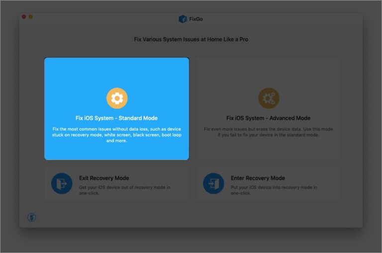 iToolab FixGo review: Repair your unresponsive Apple devices - iGeeksBlog
