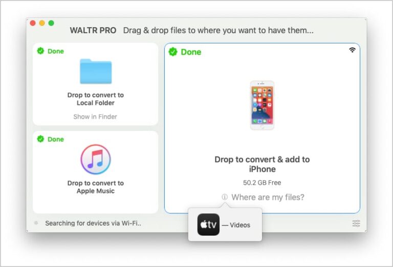WALTR PRO for Mac and Windows: Convert and transfer any file to iPhone ...