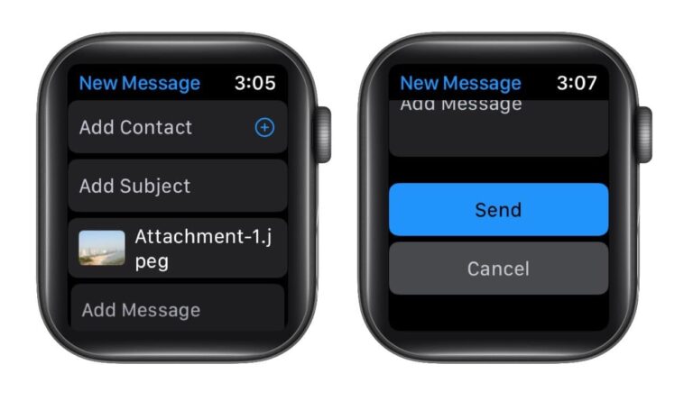 How to share photos with Messages and Mail on Apple Watch - iGeeksBlog