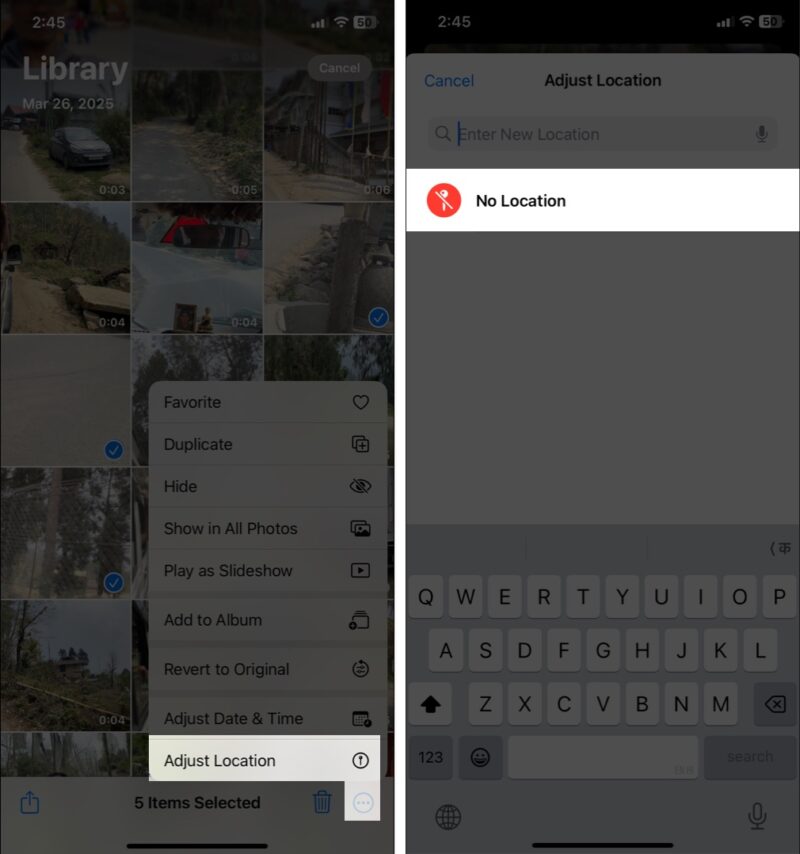 How to remove location from photos and videos on iPhone - iGeeksBlog