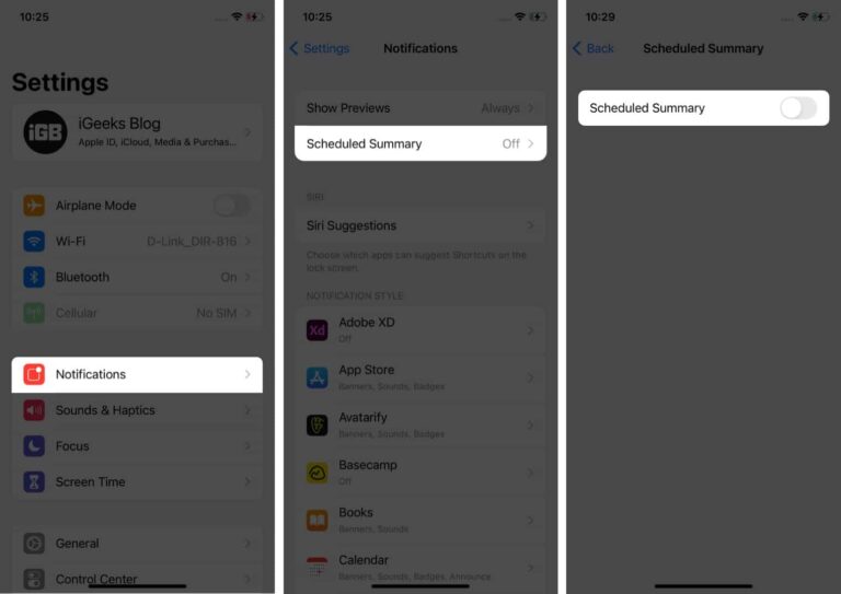 How to use Notification Summary on iPhone - iGeeksBlog