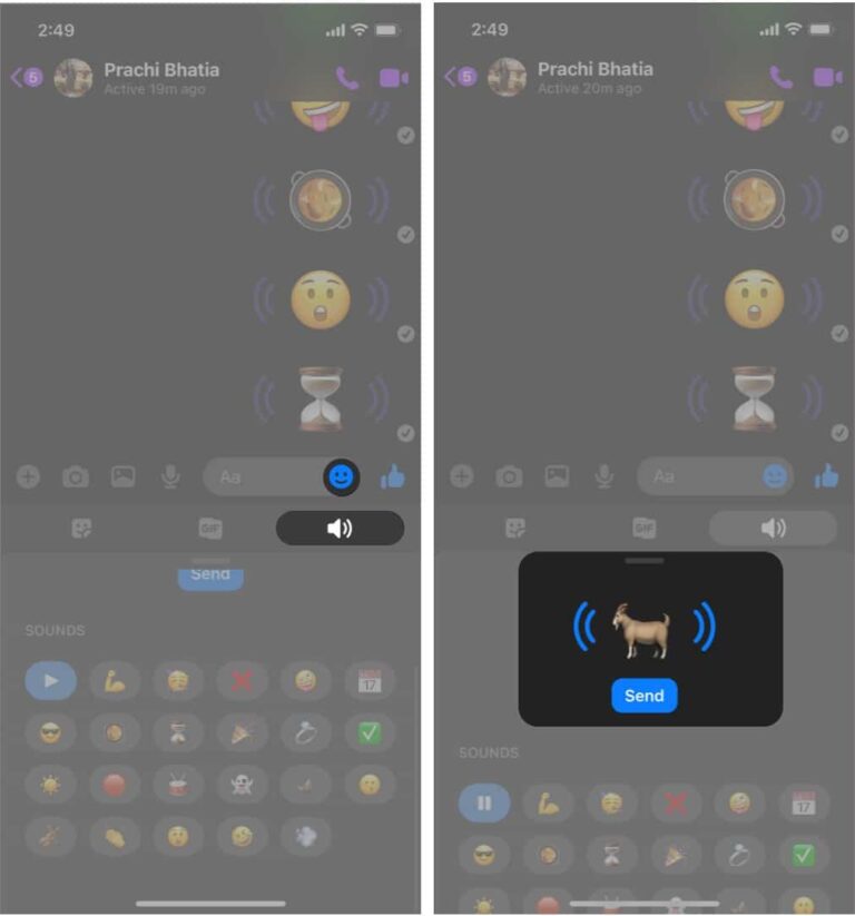 How to send Soundmojis on Facebook Messenger - iGeeksBlog