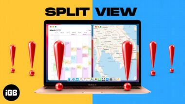 Split View not working on Mac? 6 Easy fixes - iGeeksBlog