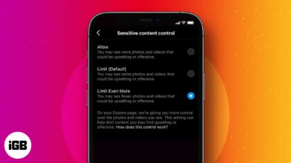 Why you see sensitive content on Instagram and how to control it ...