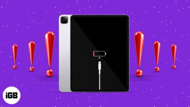 iPad Pro not charging? Here’s how to fix it - iGeeksBlog