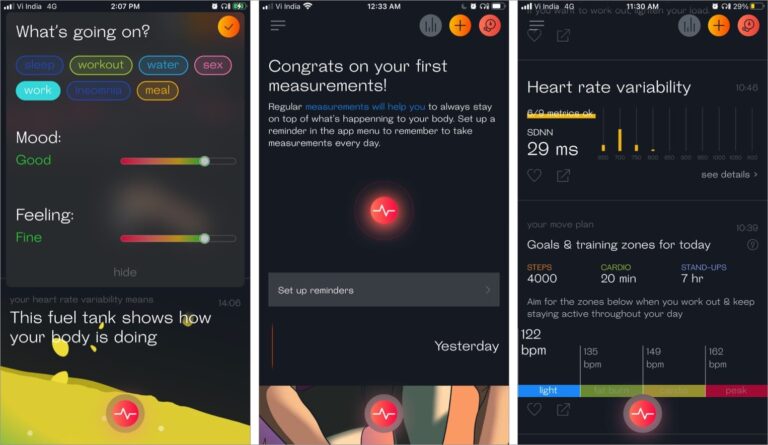 Welltory iPhone app review: Monitor your heart rate, BP, and more ...