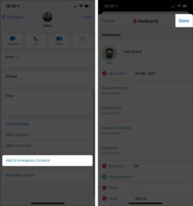 How to Add Emergency Contacts on iPhone and Apple Watch – iGeeksBlog