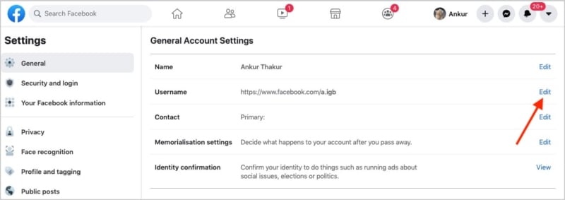 How to change your name on Facebook from iPhone - iGeeksBlog