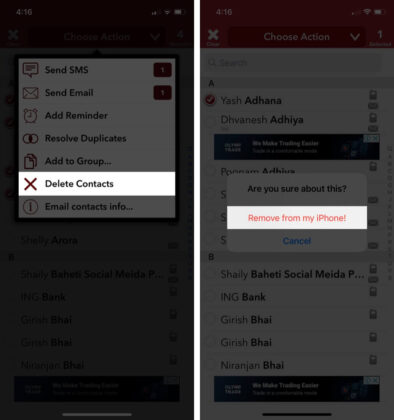 How to delete multiple contacts on iPhone at once (3 ways) - iGeeksBlog