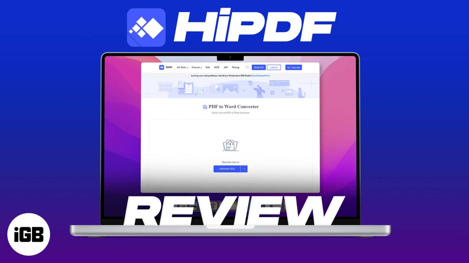 HiPDF review: One-stop for all your PDF needs - iGeeksBlog