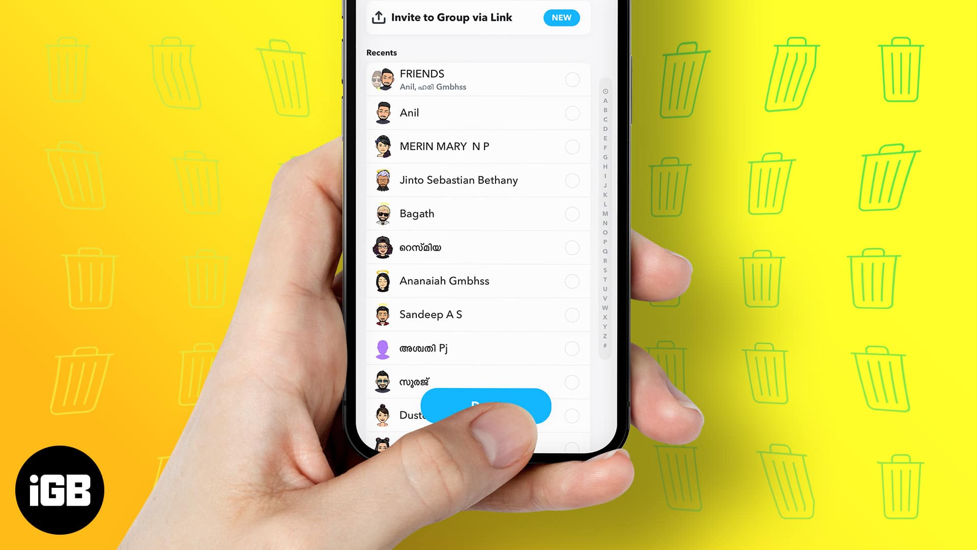 How To Remove Someone From Snapchat Group On IPhone IPad And Android 
