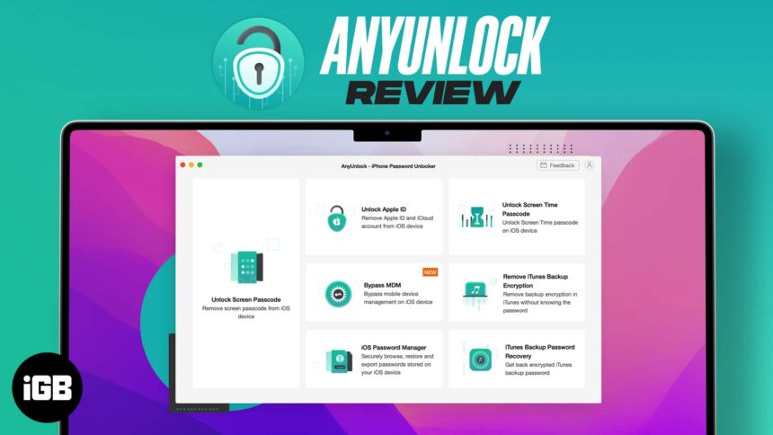 AnyUnlock review: Remove remote management from iPhone - iGeeksBlog