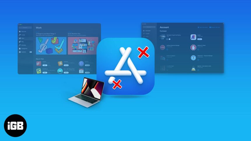 Mac App Store not working? Here’s how to fix it - iGeeksBlog