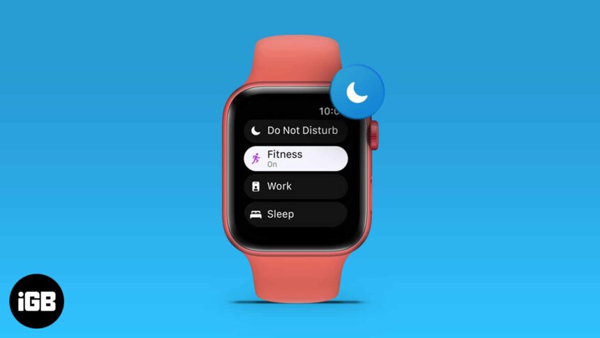 How to use Focus on Apple Watch - iGeeksBlog