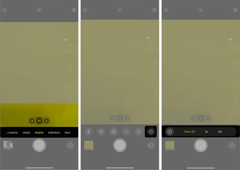 How to use the timer on iPhone Camera - iGeeksBlog