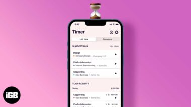 Best time tracking apps for iPhone and iPad in 2025 - iGeeksBlog
