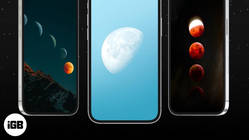 Best Dreamy moon wallpapers for iPhone in 2025 - iGeeksBlog