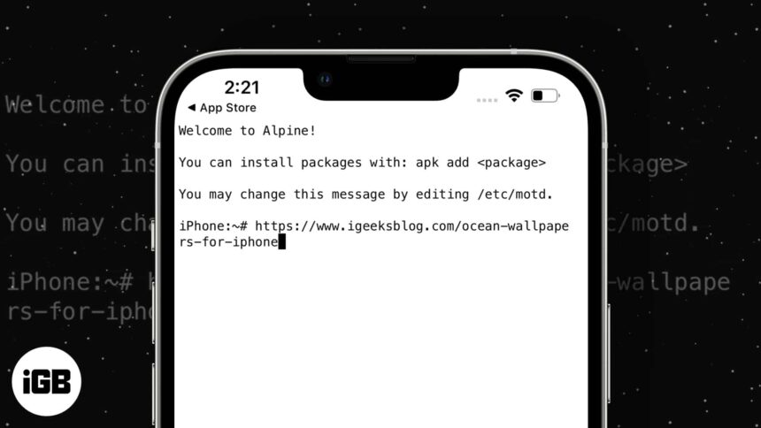 How to run a web server on iPhone - iGeeksBlog