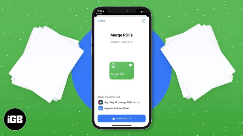 How to merge PDFs on iPhone and iPad - iGeeksBlog