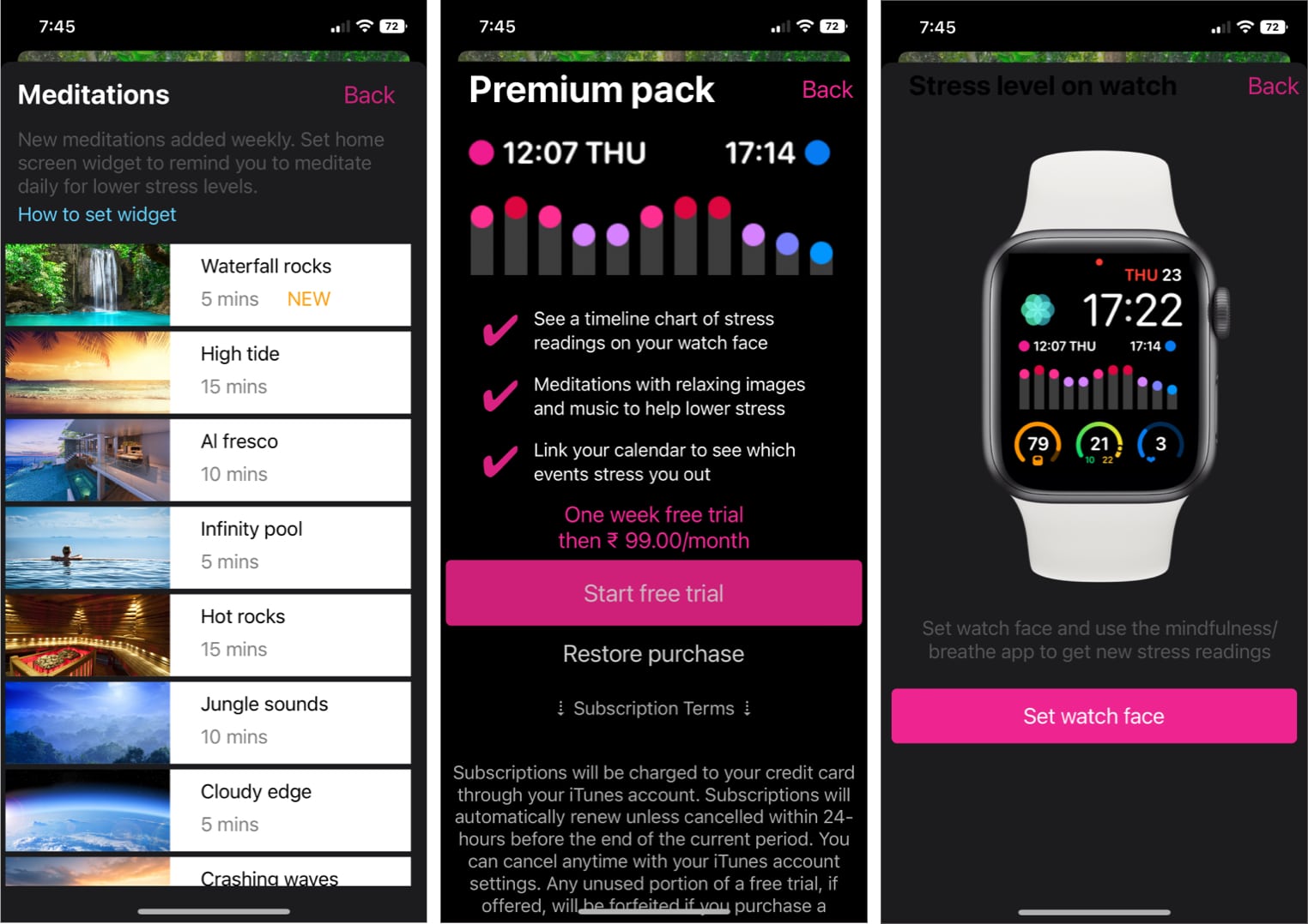 Check and manage your stress levels on Apple Watch with StressFace app ...