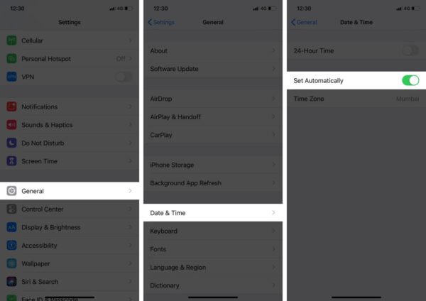 How to fix Error Connecting to Apple ID Server message - iGeeksBlog