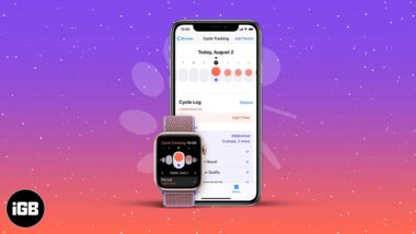 How to use Cycle Tracking on iPhone and Apple Watch - iGeeksBlog
