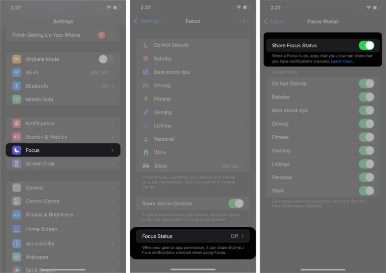 How to use Focus Mode on iPhone (Complete guide) - iGeeksBlog